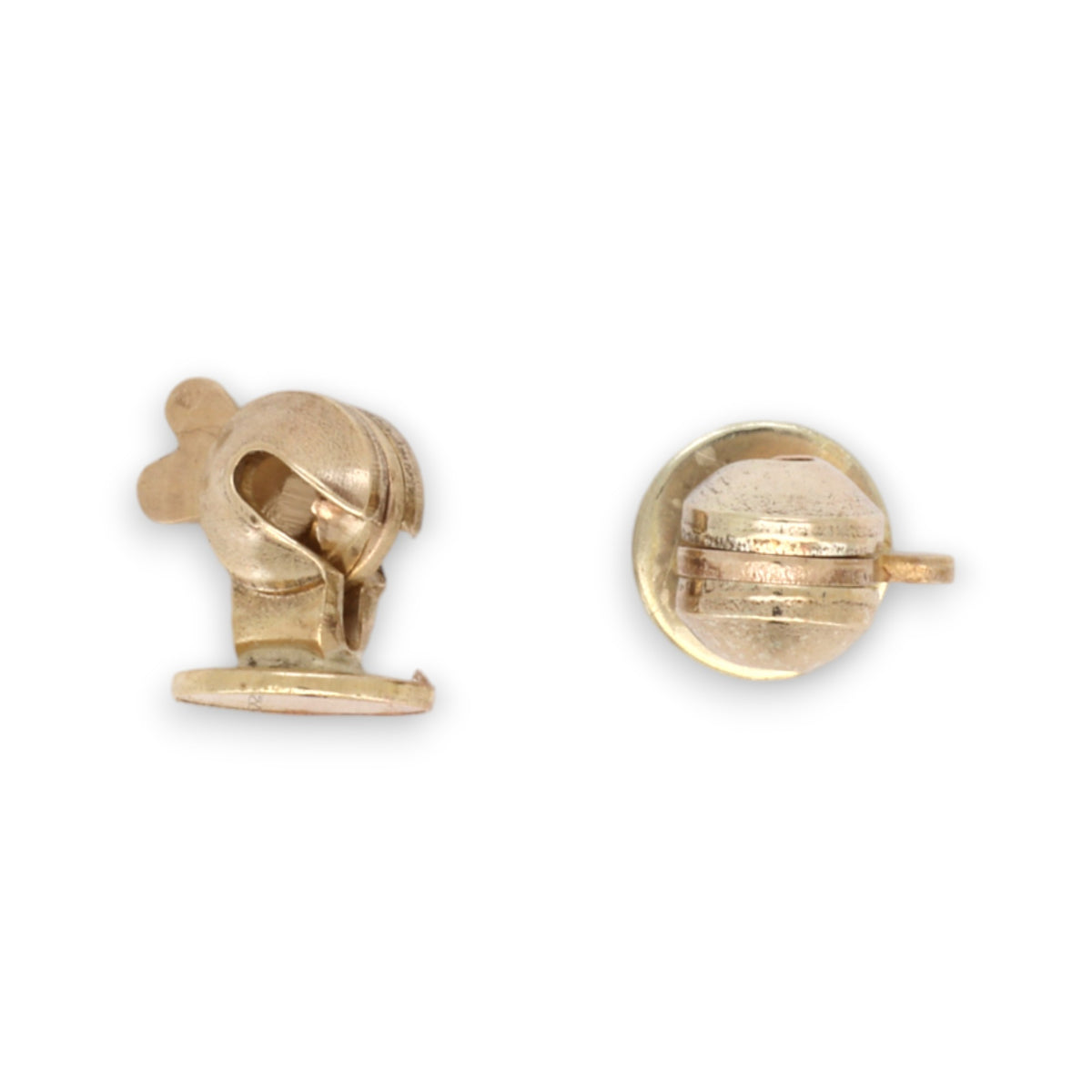 🆕🔗 Brooch Roller Catch (with Round Base) in 9ct Yellow Gold – Koodak ...