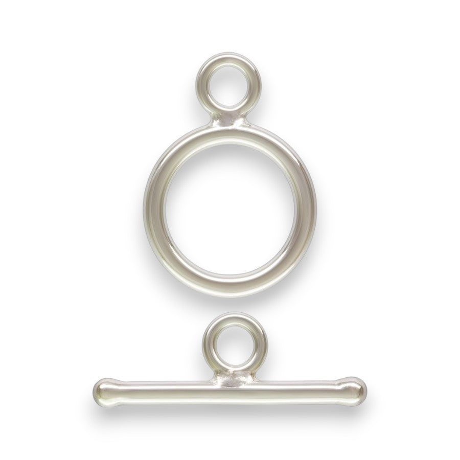 🆕🔗 Toggle and T-Bar Clasp Set (Rounded End) in Sterling Silver – Koodak ...