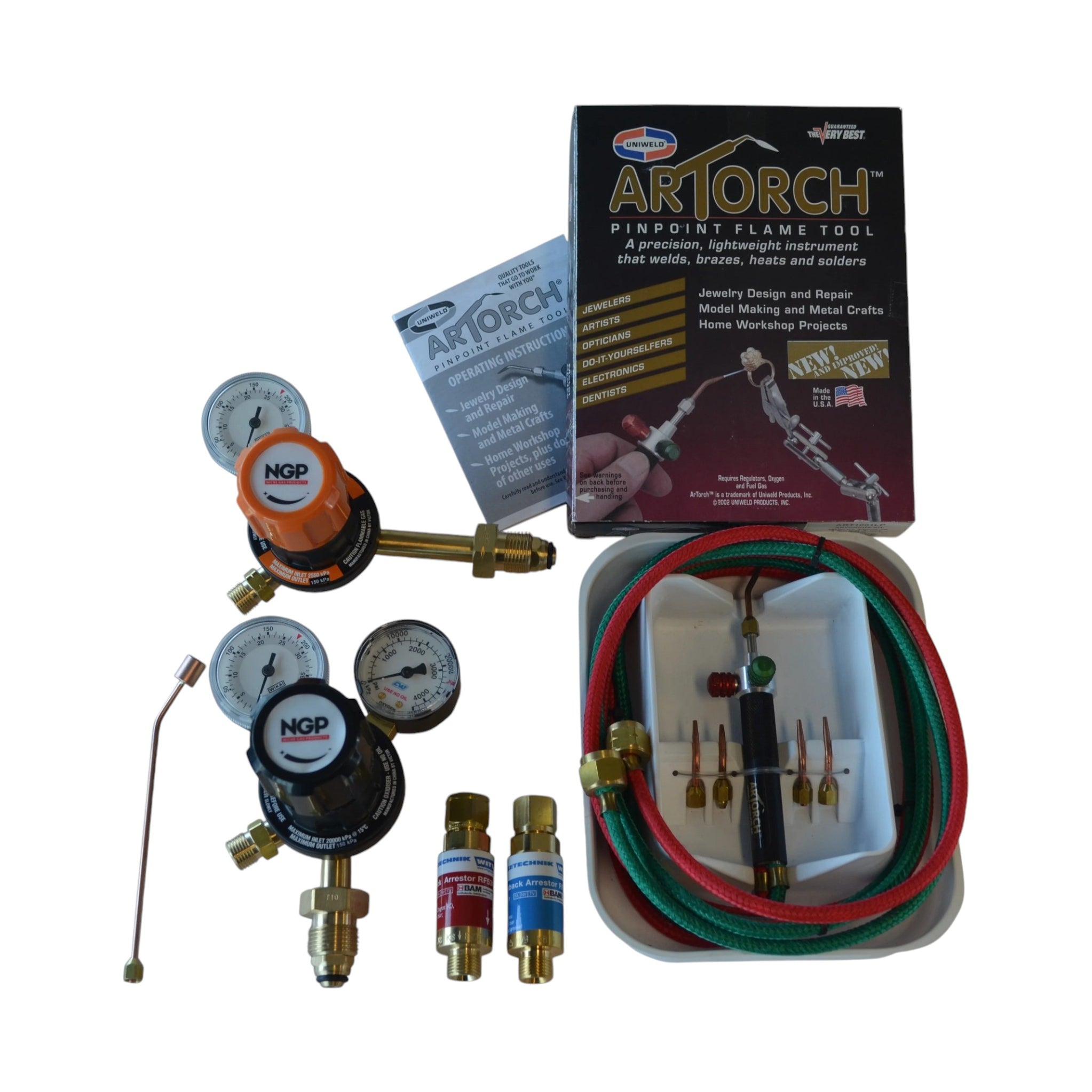 LPG Oxygen Torches & Hoses for Jewellery Making | Koodak