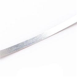 Fine Silver Plain Bezel Strip - H 5.0mm x 0.5mm - BY THE CENTIMETRE ...