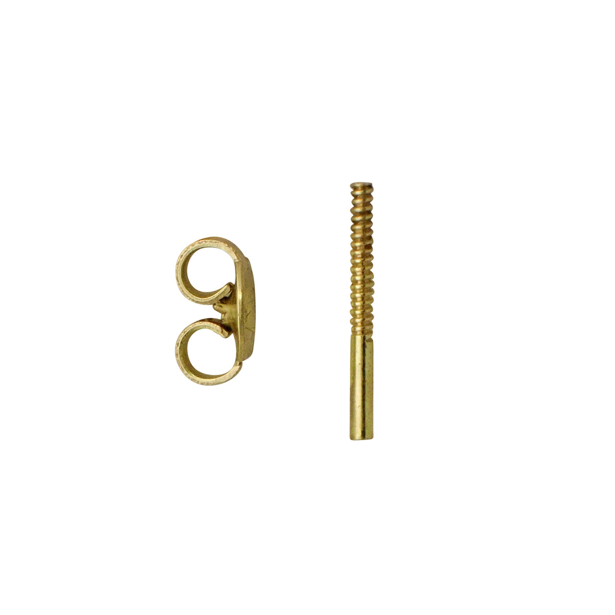 🔗 Threaded Posts & Butterflies Set in 18ct White Gold | Pair 💍💍 ...