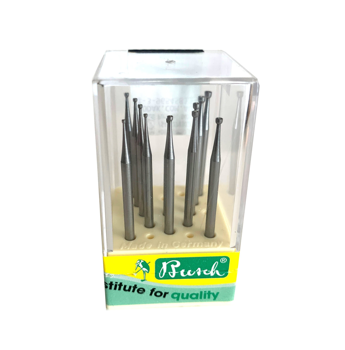 Busch #411 Cup Bur SET - Tool Steel - 2.35mm Shaft – Koodak Jeweller's ...
