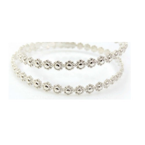 Sterling Silver Gallery Wire - Flower - BY THE CENTIMETRE – Koodak ...