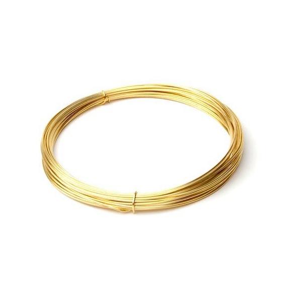 Brass Round Wire (Soft/Annealed C26000) for Jewellery Making – Koodak ...