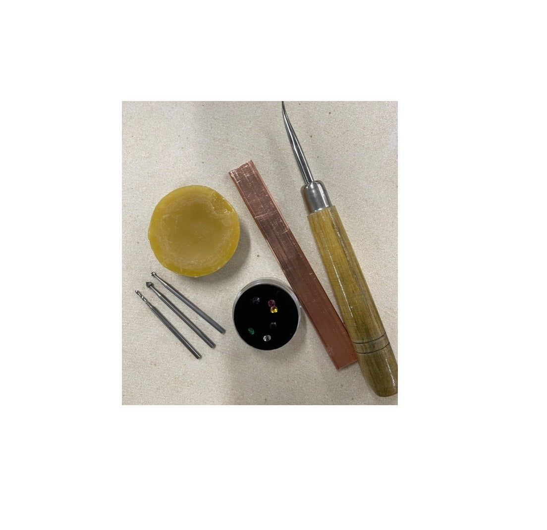 Beginners Stone Setting Kit (Flush Setting) – Koodak Jeweller's Supplies