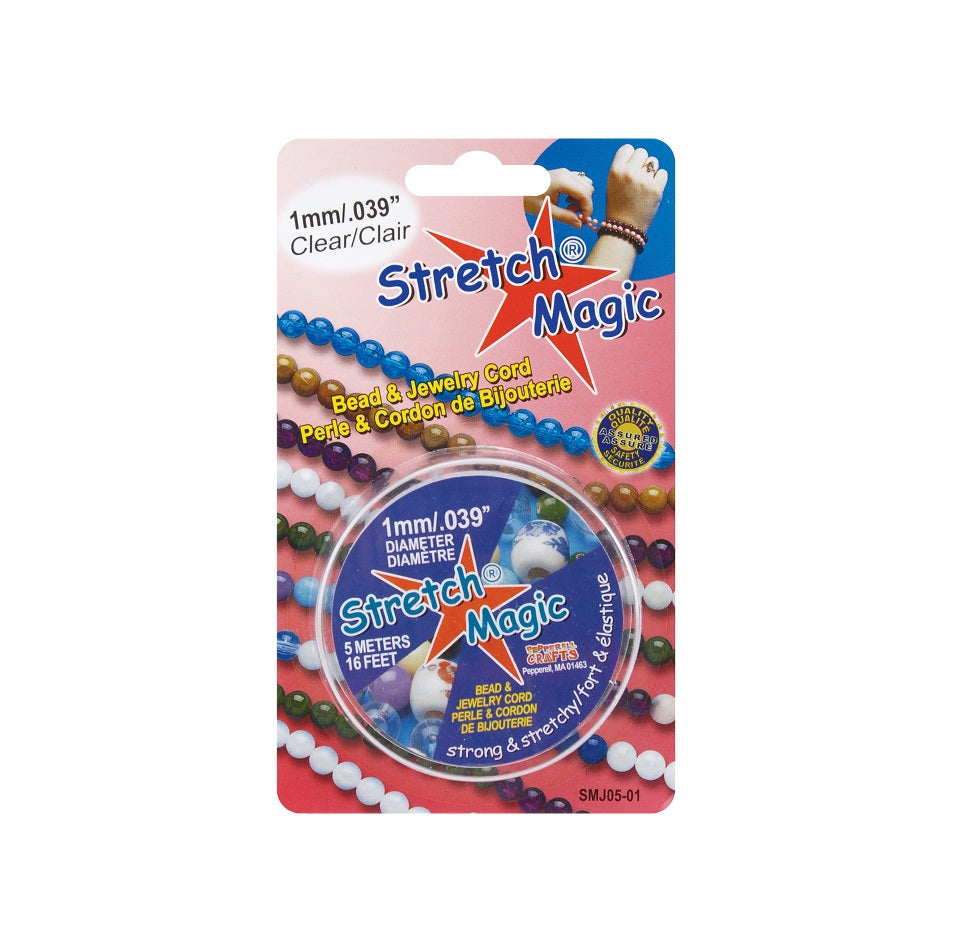 Stretch Magic - Clear Elastic Cord – Koodak Jeweller's Supplies