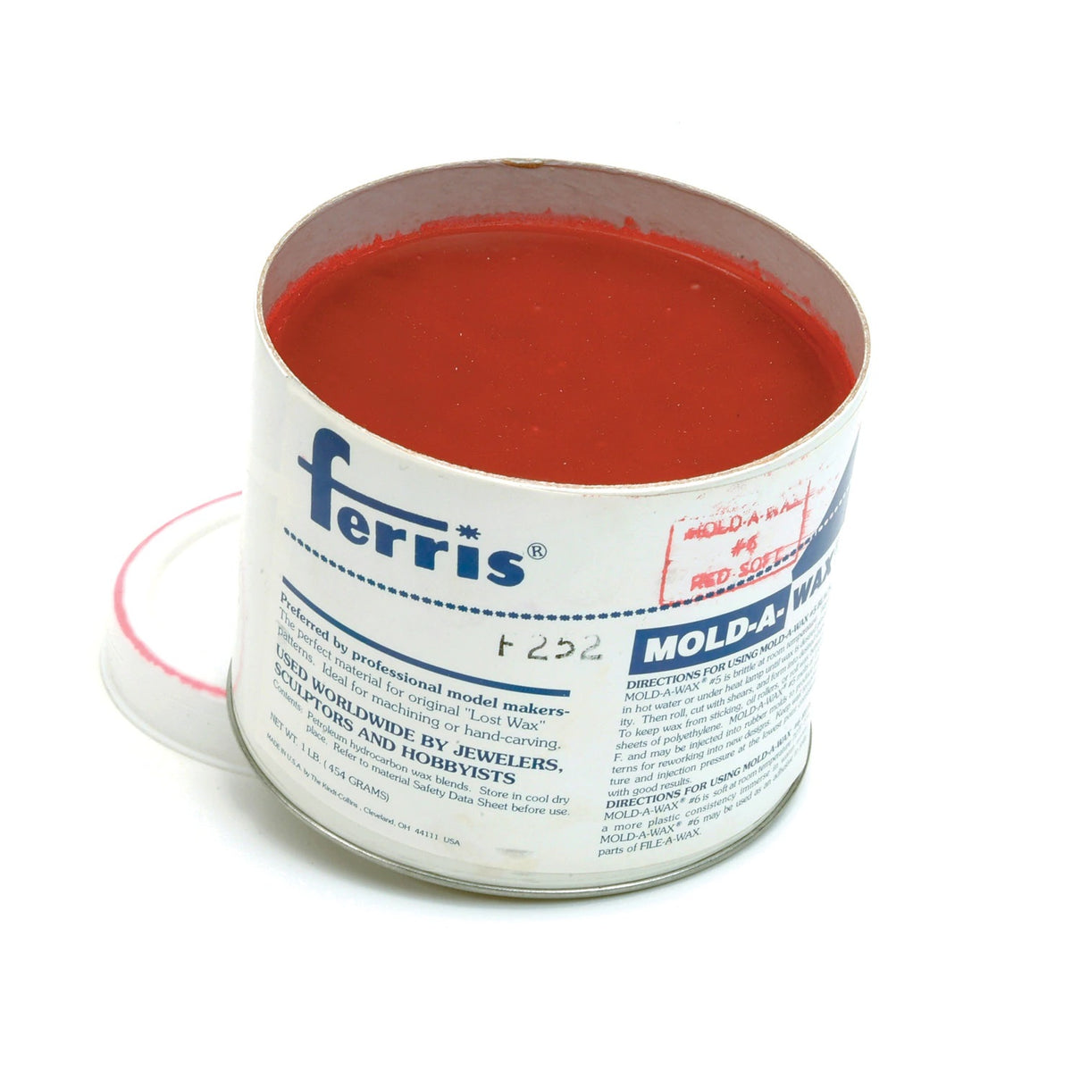 Ferris Mold-A-Wax Soft Red Sculpting Wax – Koodak Jeweller's Supplies