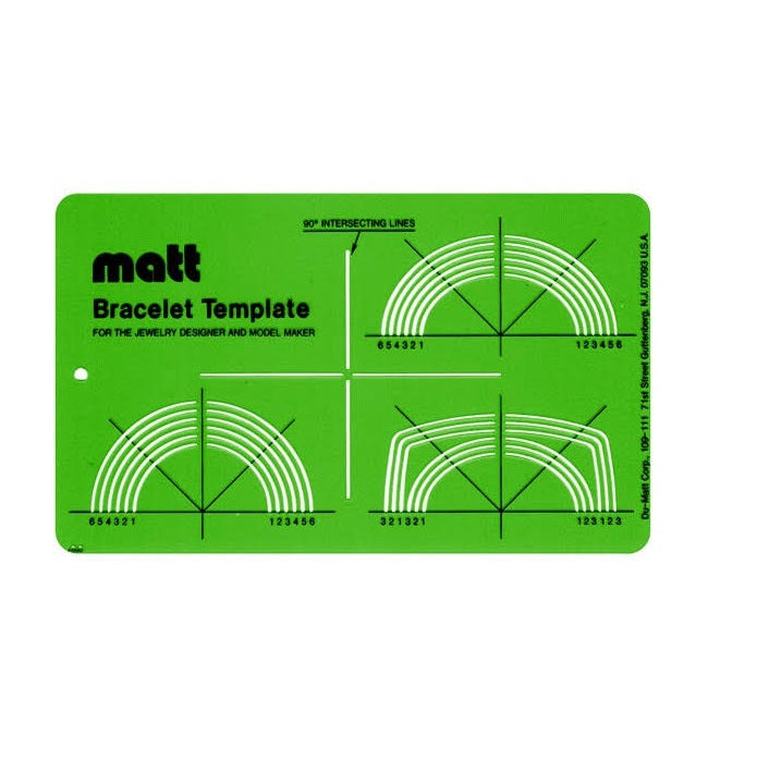 🏷️ Matt Template - Bracelet [EOL] – Koodak Jeweller's Supplies